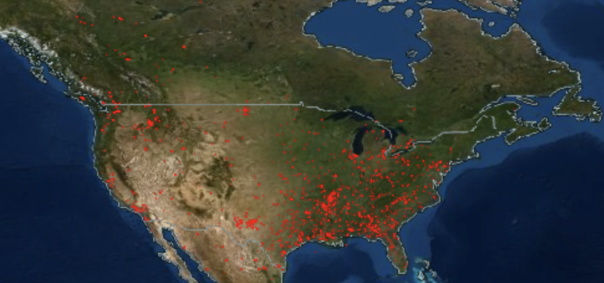 FIRMS fire data Sept 2022.png | NASA Applied Sciences